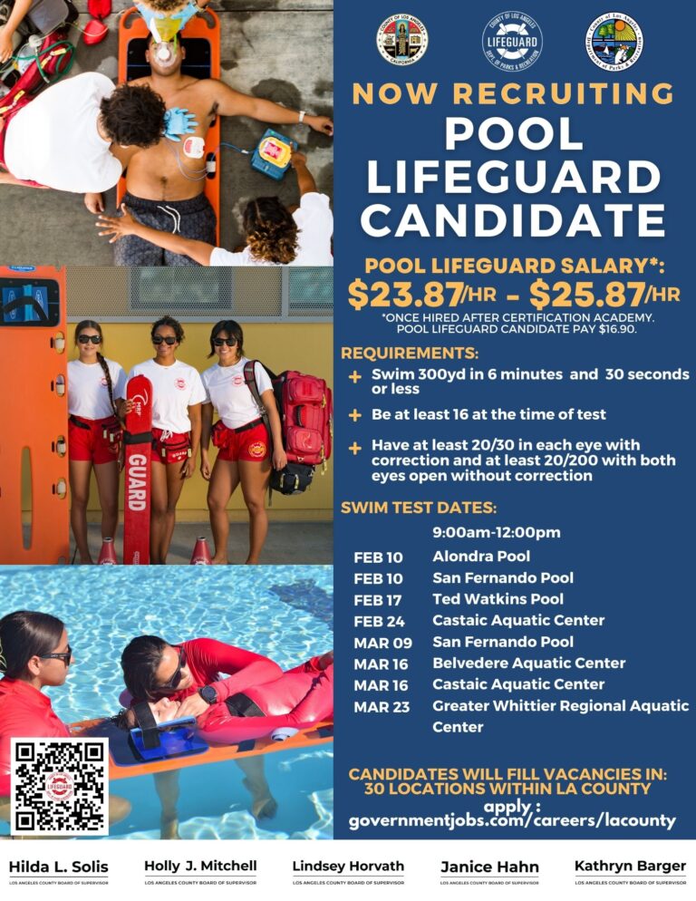 Lifeguard Recruitment – Parks & Recreation