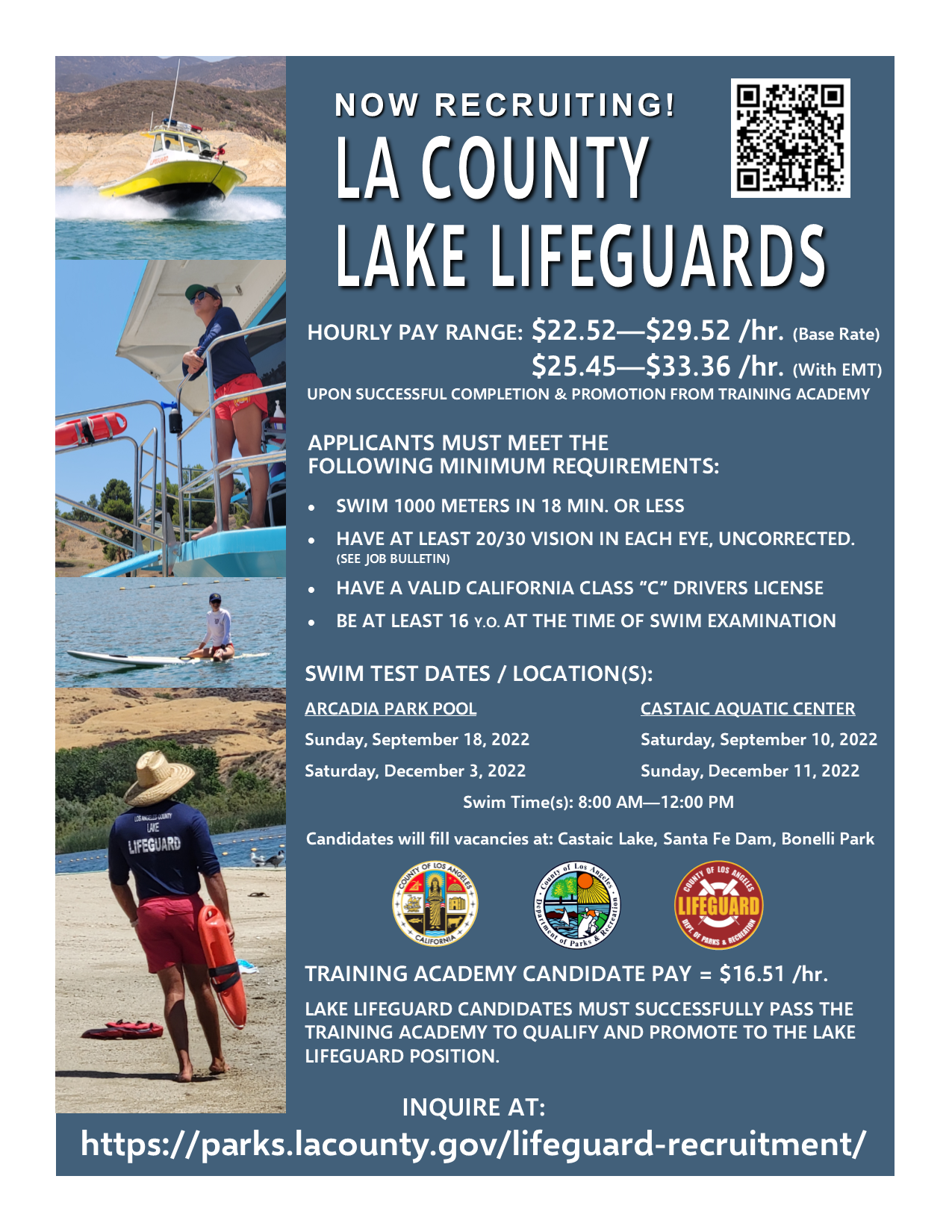 Lifeguard Recruitment – Parks & Recreation